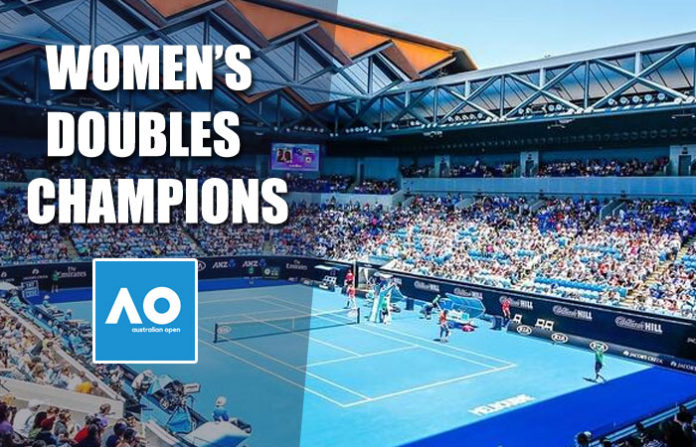 Australian Open Tennis Women’s Doubles Past Winners